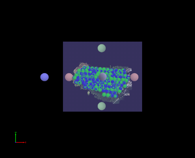 Menu View > rayCloud > Right sidebar > Clipping Box - PIX4Dmapper